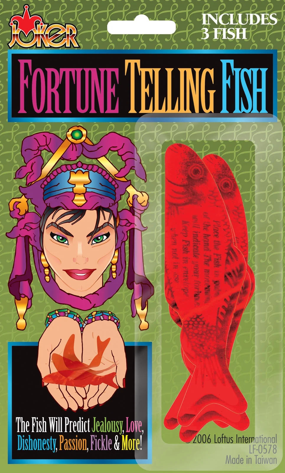 Fortune Teller Fish – Classic Heat-Sensitive Magic Gag – Magickits.com Magic Shop